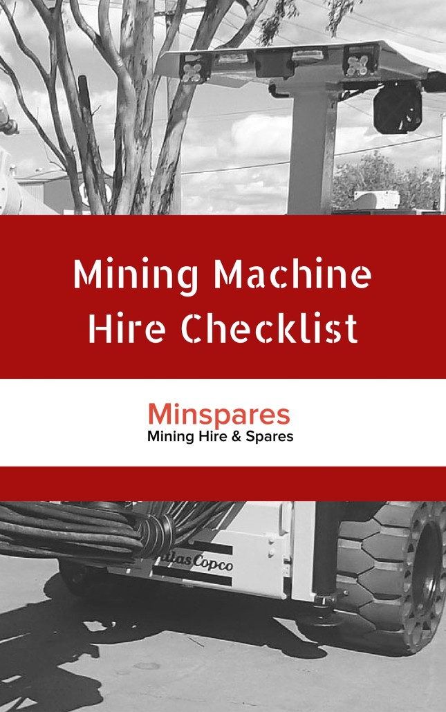 Mining Equipment Hire | Australia - Minspares